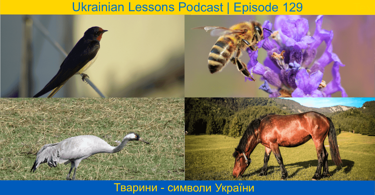 ULP 4-129 | Тварини - символи України - Ukrainian Lessons